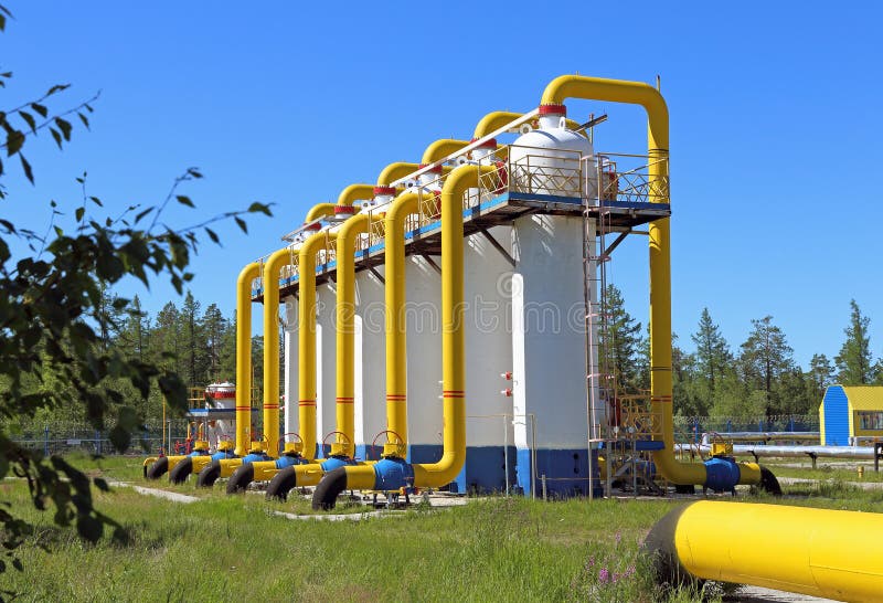 Engineering Designs on the Gas Pipeline Editorial Photo - Image of ...