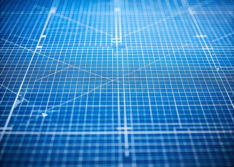 Engineering Drafting Blueprint Template a Versatile White Grid on Blue ...