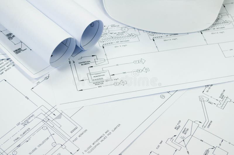 Engineering Drawing for Environmental Engineering Process To Treatment ...