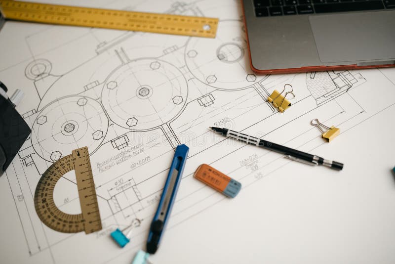 Engineering Drawings, Protractor, Notebook, Term Paper or Diploma ...