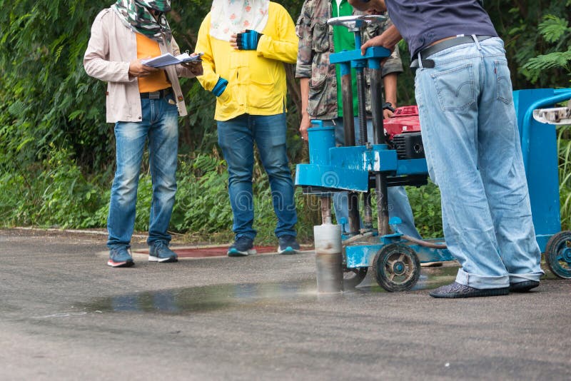 Machine drilling road stock image. Image of street, hammer - 103036341