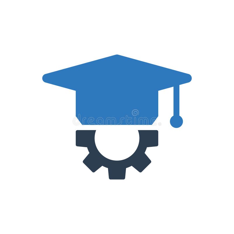 Engineering Education Icon stock illustration. Illustration of sign ...