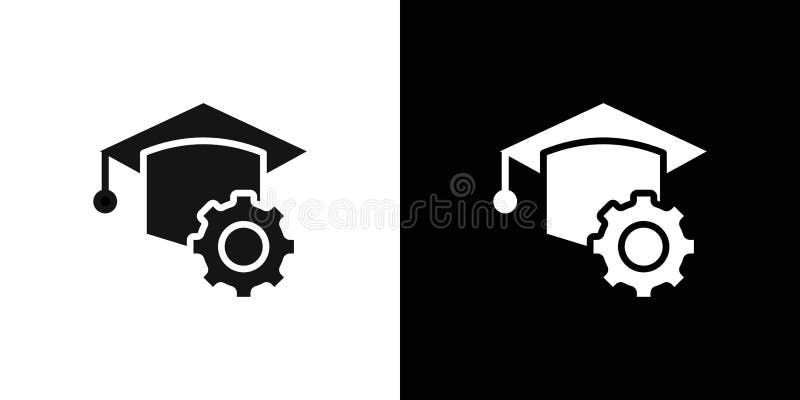 Engineering Education Icon Flat Fill Set Collection Stock Illustration ...