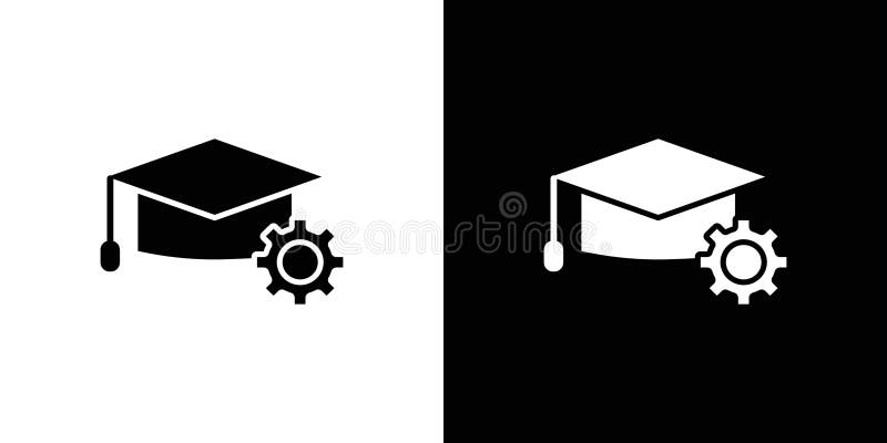 Engineering Education Icon Flat Fill Set Collection Stock Vector ...