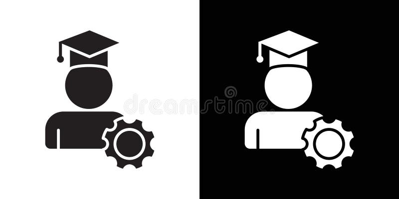 Engineering Education Icon Vector Flat Thin Line Illustration Stock ...