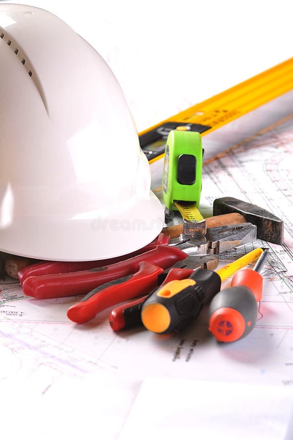 Engineering equipment stock photo. Image of plan, document - 27663894