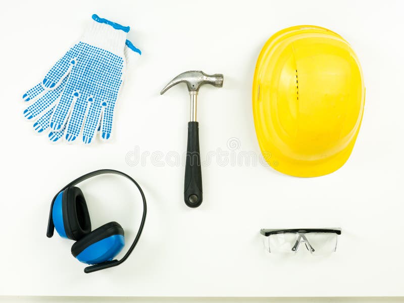 Engineering equipment stock image. Image of goggles, construction ...