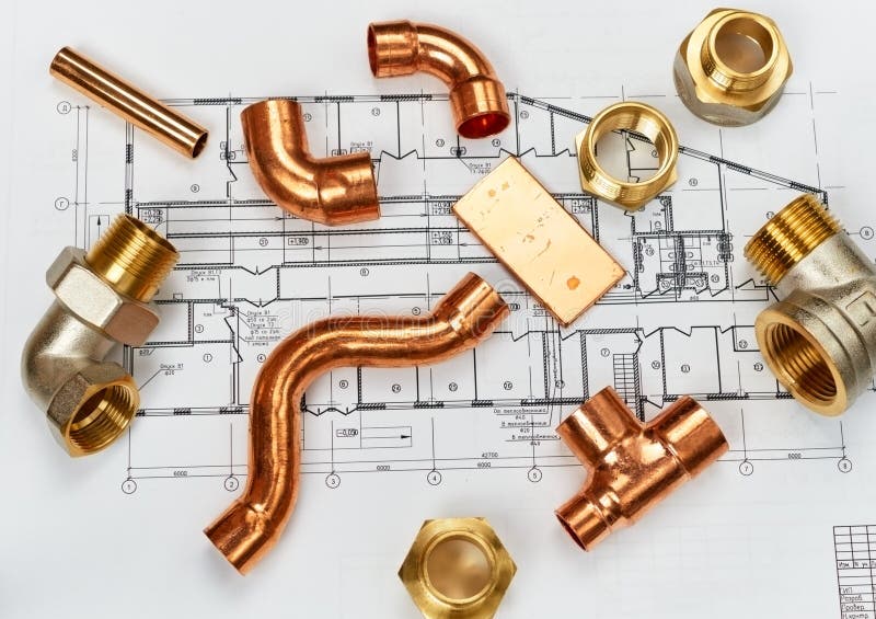 Engineering Heating. Concept Heating. Project of Heating for House ...