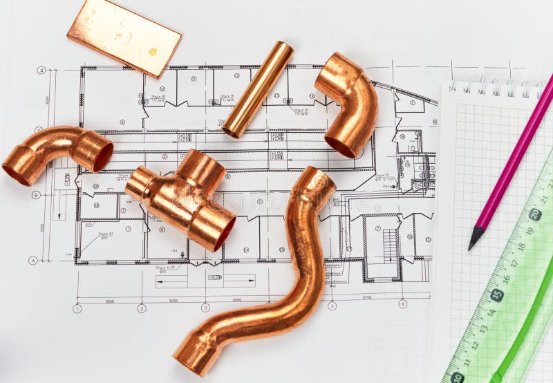 Engineering Heating. Concept Heating. Project of Heating for House ...