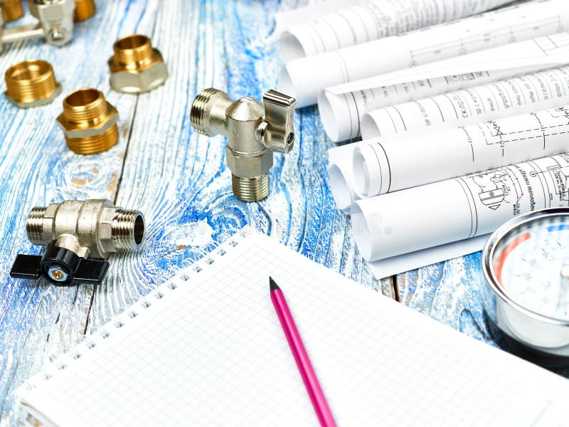 Engineering Heating. Concept Heating. Project of Heating for House ...