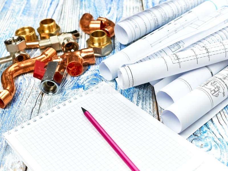 Engineering Heating. Concept Heating. Project of Heating for House ...