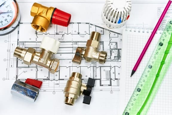 Engineering Heating. Concept Heating. Project of Heating for House ...
