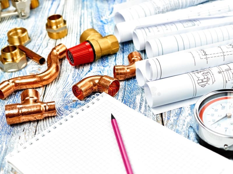 Engineering Heating. Concept Heating. Project of Heating for House ...