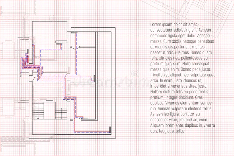 Hvac Blueprint Stock Illustrations – 290 Hvac Blueprint Stock ...