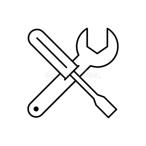 Engineering Icon Vector Set. Construction Illustration Sign Collection. Designing Symbol or Logo ...