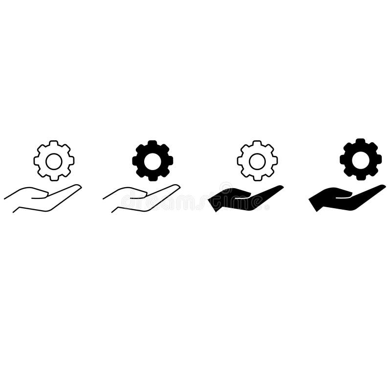 Engineering Icon Vector Set. Construction Illustration Sign Collection ...