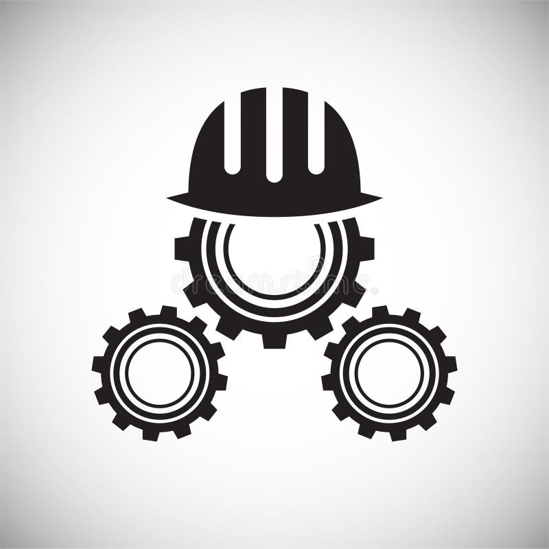Engineering Icon on White Background for Graphic and Web Design, Modern ...