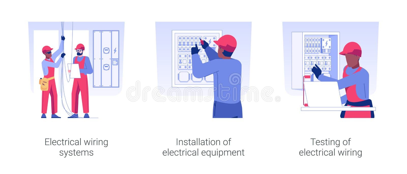 Story Installation Set Stock Illustrations – 58 Story Installation Set ...