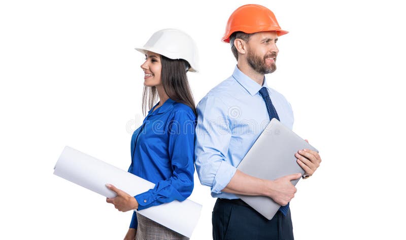 Engineering Inspection Supervisor Isolated on White. Inspection by Supervisors in Office ...