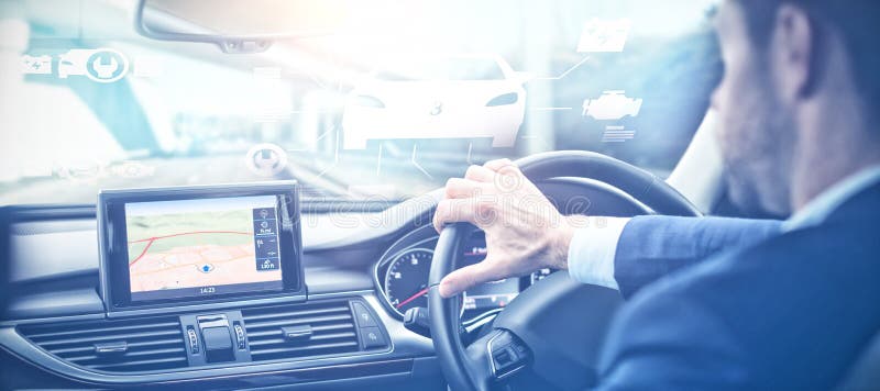 Composite Image of Engineering Interface Stock Photo - Image of travel ...