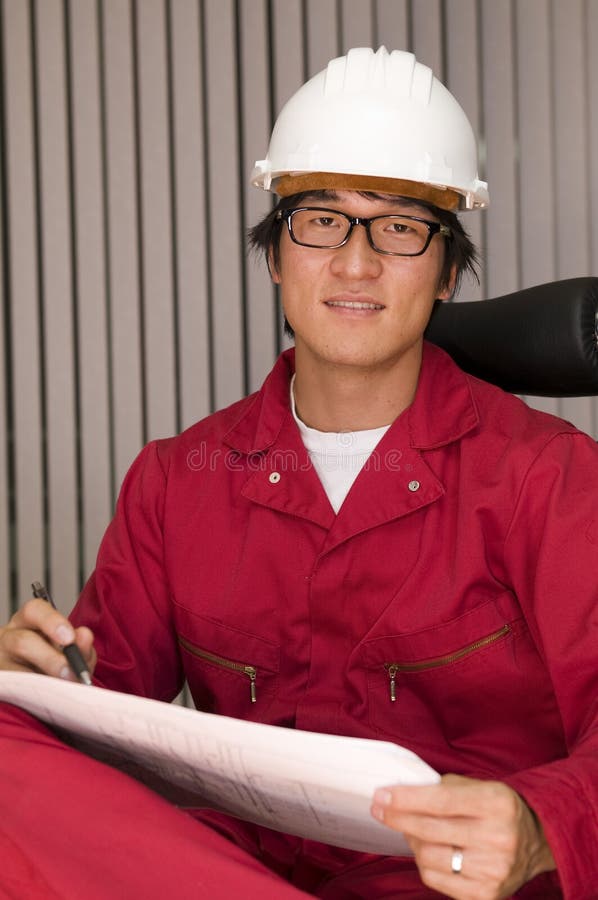 Engineering job stock photo. Image of korean, cadet, junior - 11046104