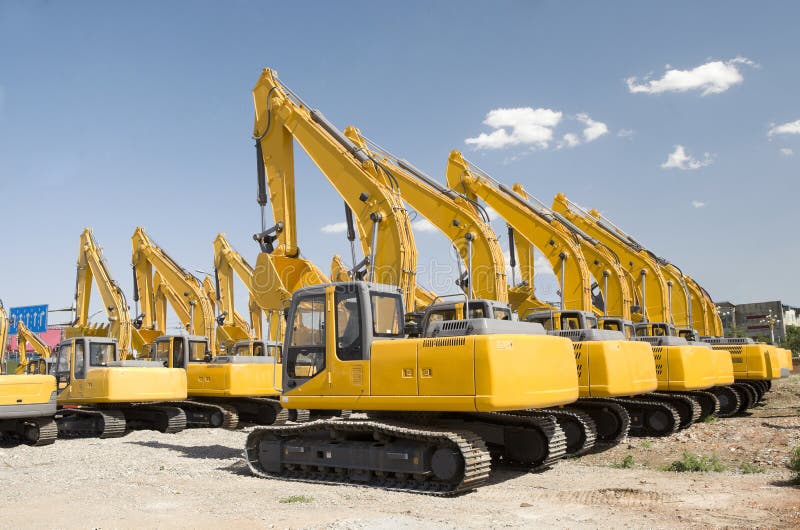 Engineering machinery stock photo. Image of work, goods - 25598400