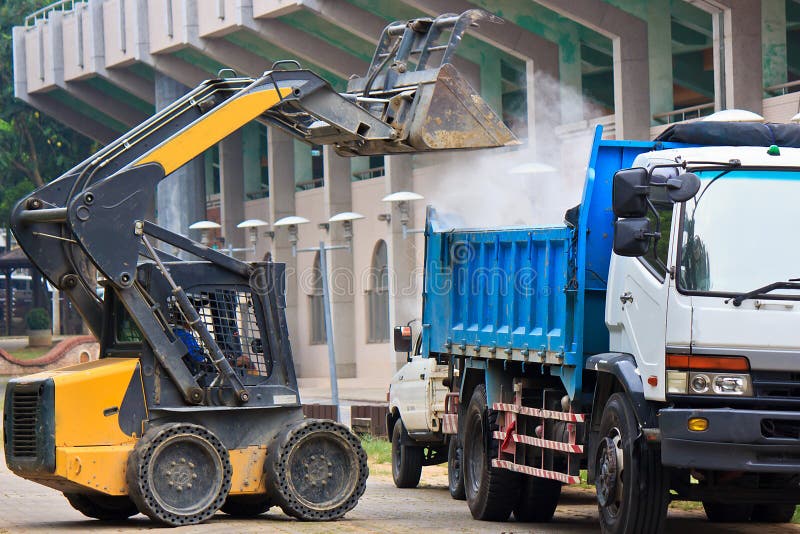 Engineering machinery stock image. Image of machine, projects - 26968743