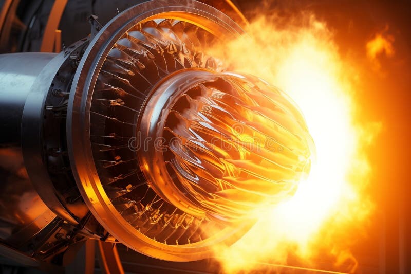 Engineering Marvel: Capturing the Burning Turbine of a Rocket Jet ...