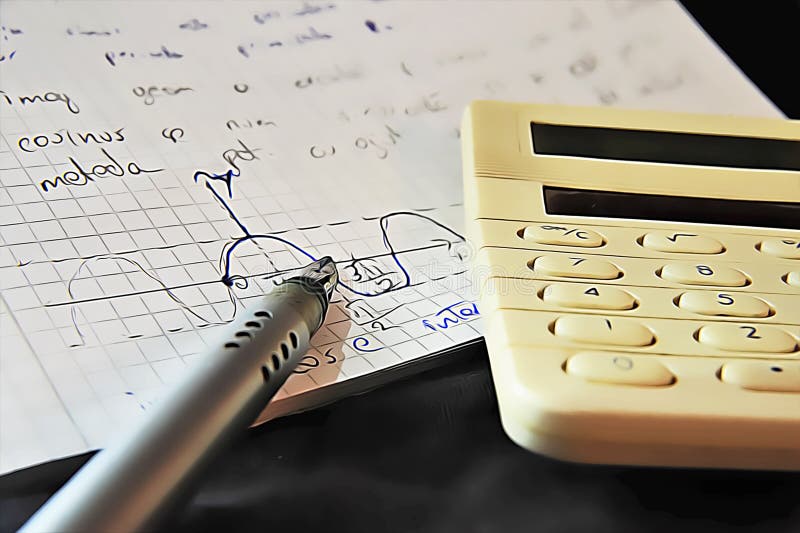 Engineering, Maths, Office, Calculation Tools Stock Image - Image of ...