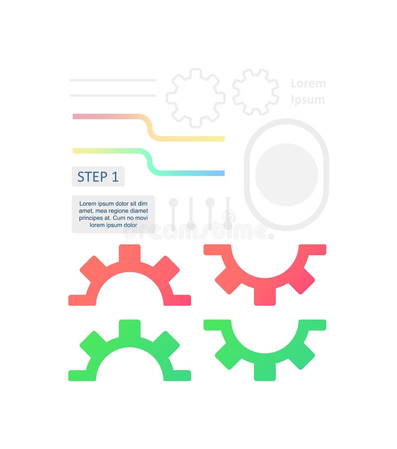 Engineering and Mechanics Infographic Chart Design Element Set Stock ...