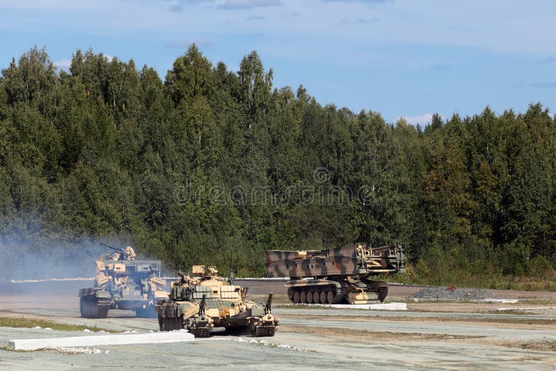 Engineering Military Vehicles Editorial Image - Image of drawbridge ...