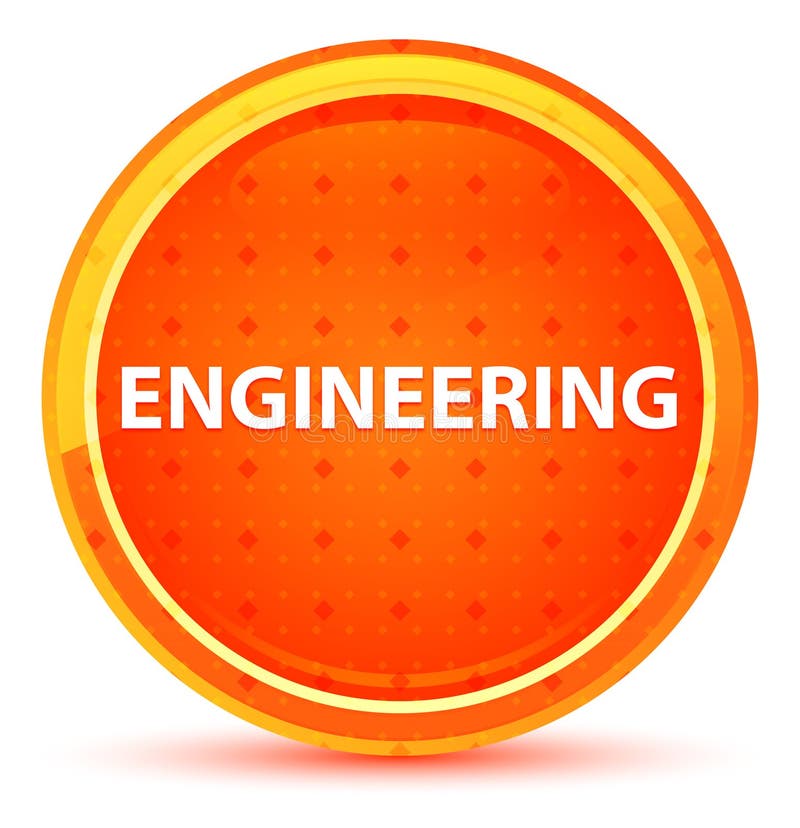 Engineering Natural Orange Round Button Stock Illustration ...