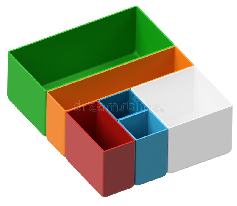 Engineering Part 3D Illustration - Container Stock Illustration ...