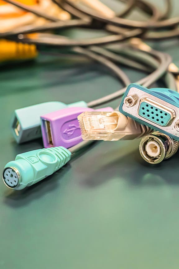 Engineering Pattern Set of Wires for Connecting Computer Peripherals ...