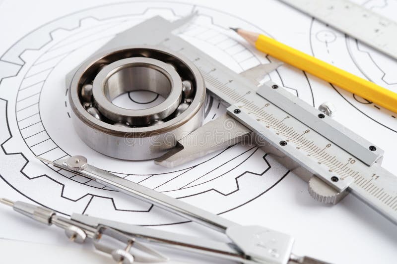 Engineering and Precision Tools with Metal Ball Bering, Mechanical ...