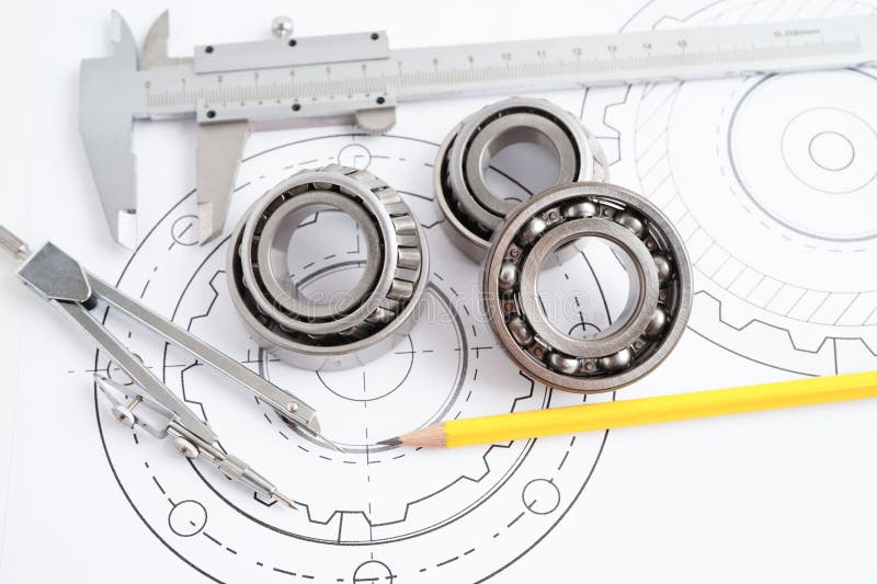 Engineering and Precision Tools with Metal Ball Bering, Mechanical ...