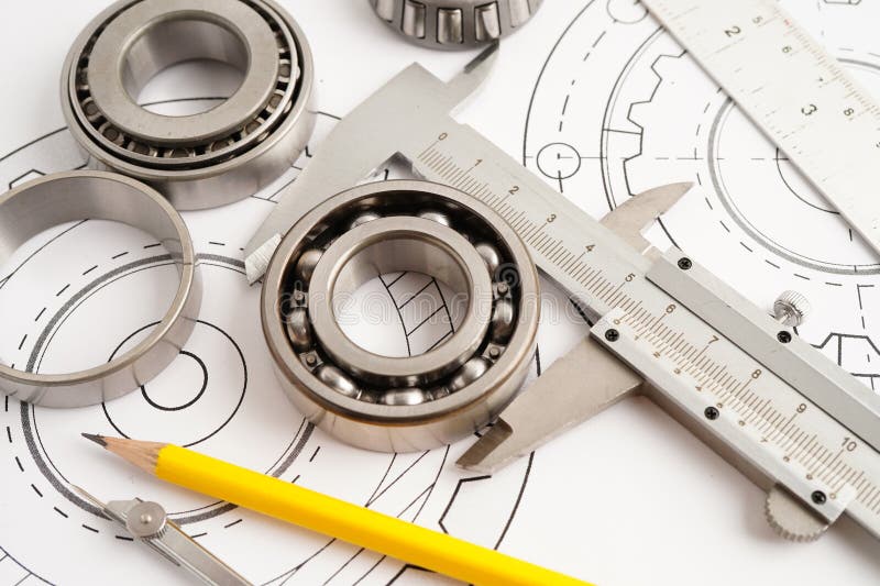 Engineering and Precision Tools with Metal Ball Bering, Mechanical ...