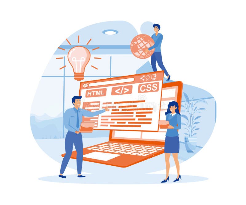 Engineering Programmer Development Software Programming Concept For Web Page Banner