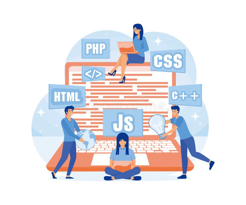 Engineering, Programmer Development, Software Programming Concept for ...