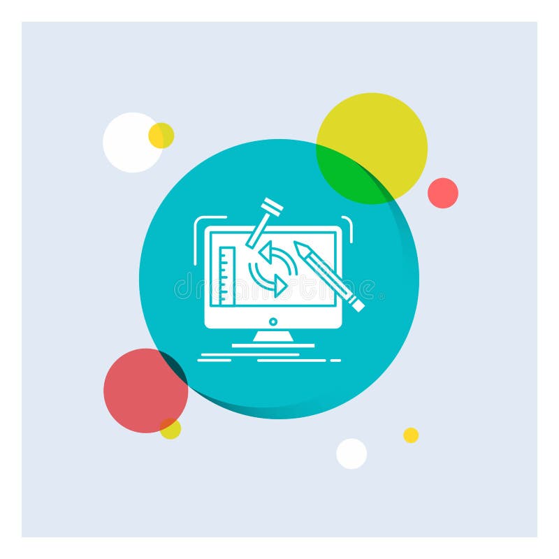 Engineering, Project, Tools, Workshop, Processing White Glyph Icon ...