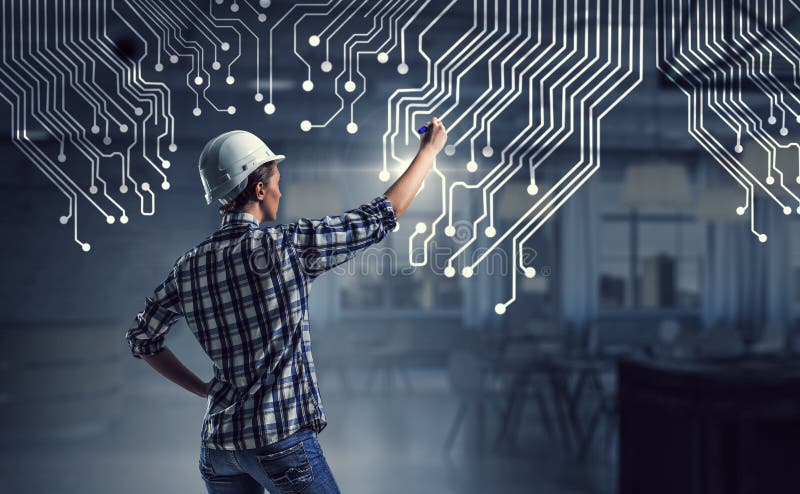 It and engineering stock image. Image of electricity - 124580753