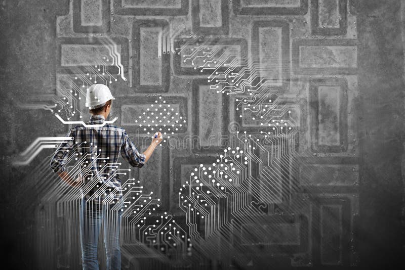 It and engineering stock image. Image of business, cyberspace - 130720375