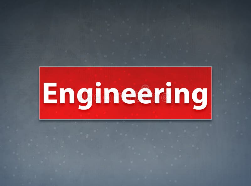 Engineering Red Banner Abstract Background Stock Illustration ...