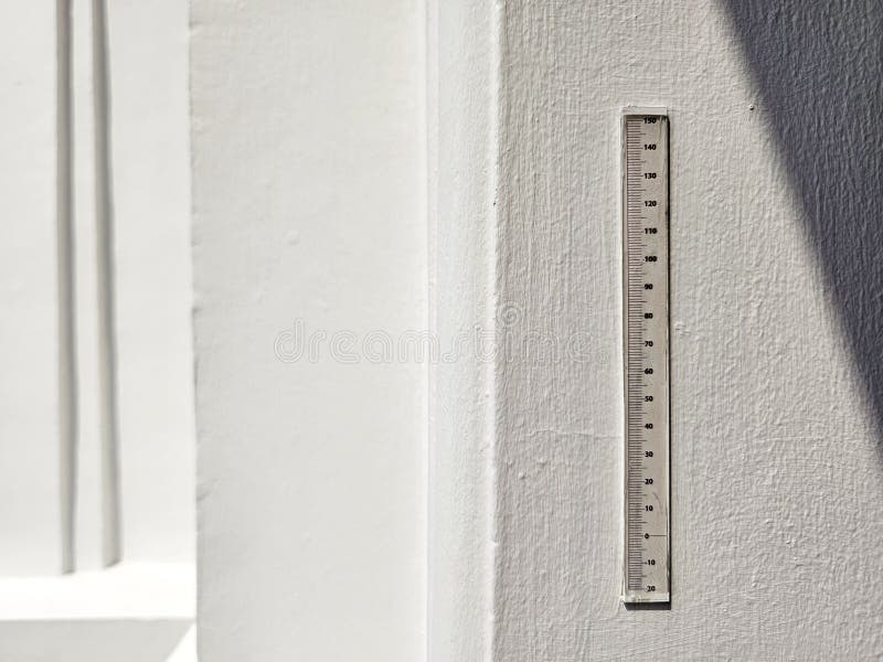 Engineering Scale Ruler for Checking Level. Stock Image - Image of ...