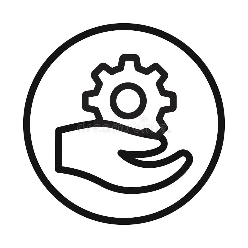 Engineering Service Vector Icons Set Stock Vector - Illustration of ...