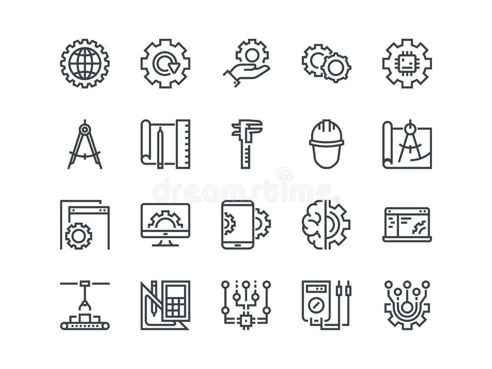 Manufacturing Outline Stock Illustrations – 25,824 Manufacturing ...