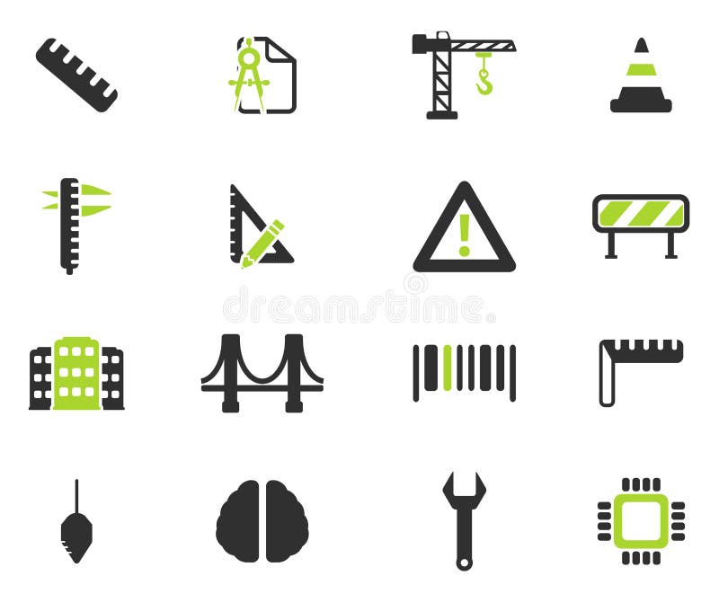 Engineering simply icons stock vector. Illustration of plan - 65991514