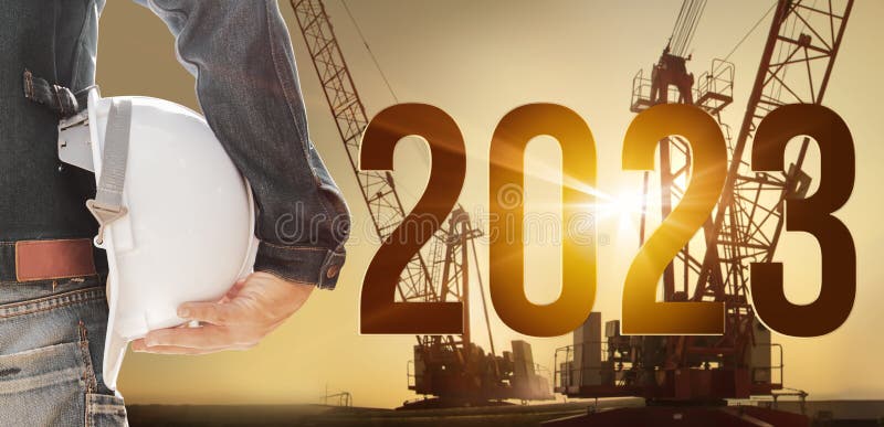 Engineering is Starting Work in the Year 2023. Stock Photo - Image of ...