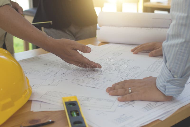 Engineering Team Consulting and Analyzing the High-rise Building ...