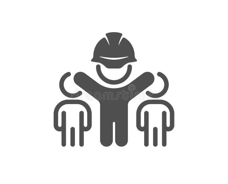 Engineering Team Icon. Engineer or Architect Group Sign. Vector Stock ...